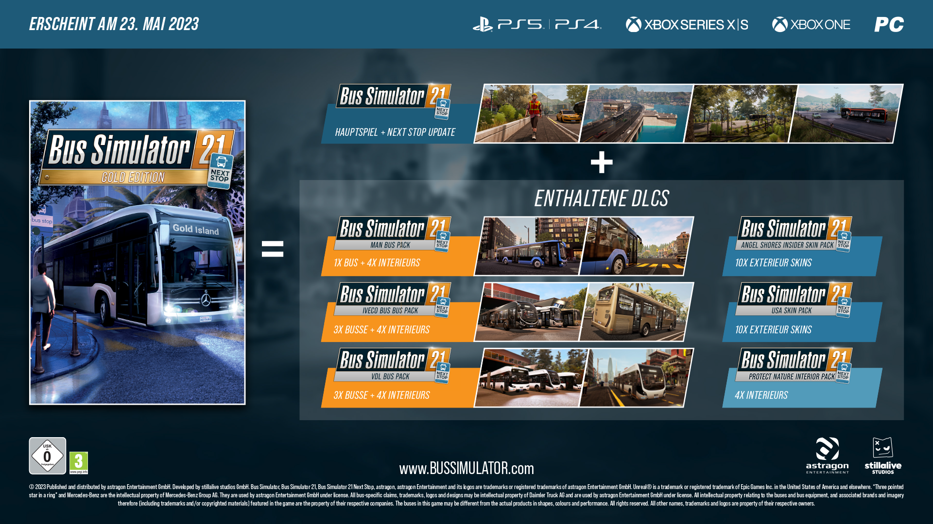 Bus Simulator 21 Next Stop: Gold Edition - Xbox Series X - Allemand ...