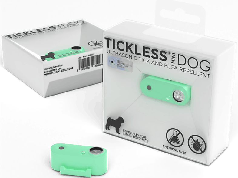 TICKLESS Mini Dog újratölthető, ultrahangos kullancs- és bolhariasztó ...