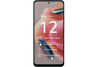 XIAOMI Redmi Note 12 128 GB Mint Green Dual SIM 128 Mint Green Ja Smartphone | MediaMarkt