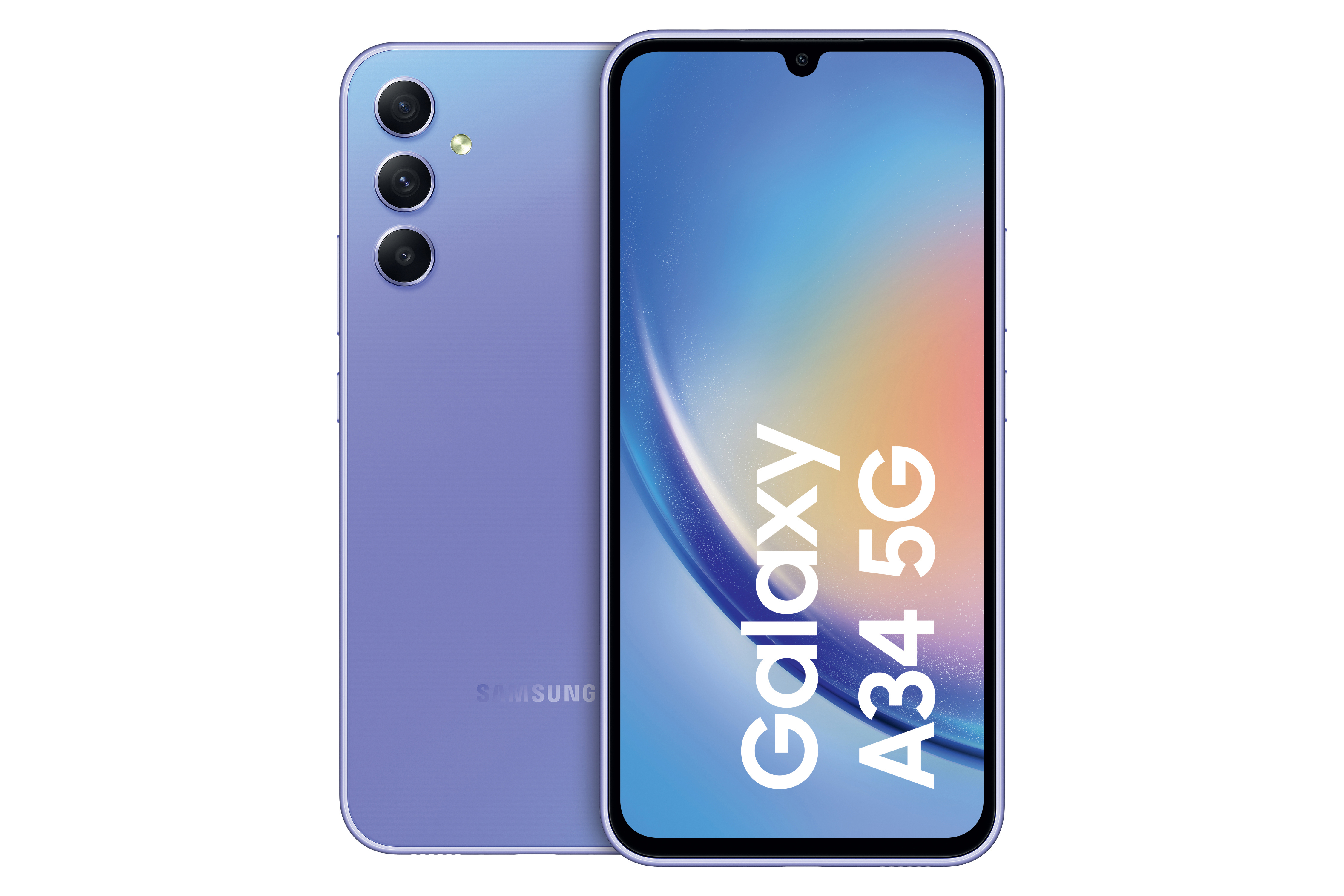 SAMSUNG Galaxy A34 5G 256 GB Awesome Violet Dual SIM | MediaMarkt