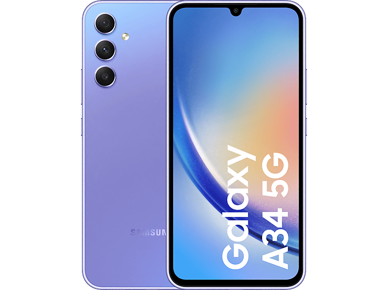 SAMSUNG Galaxy A34 5G- 128 GB Paars kopen? | MediaMarkt