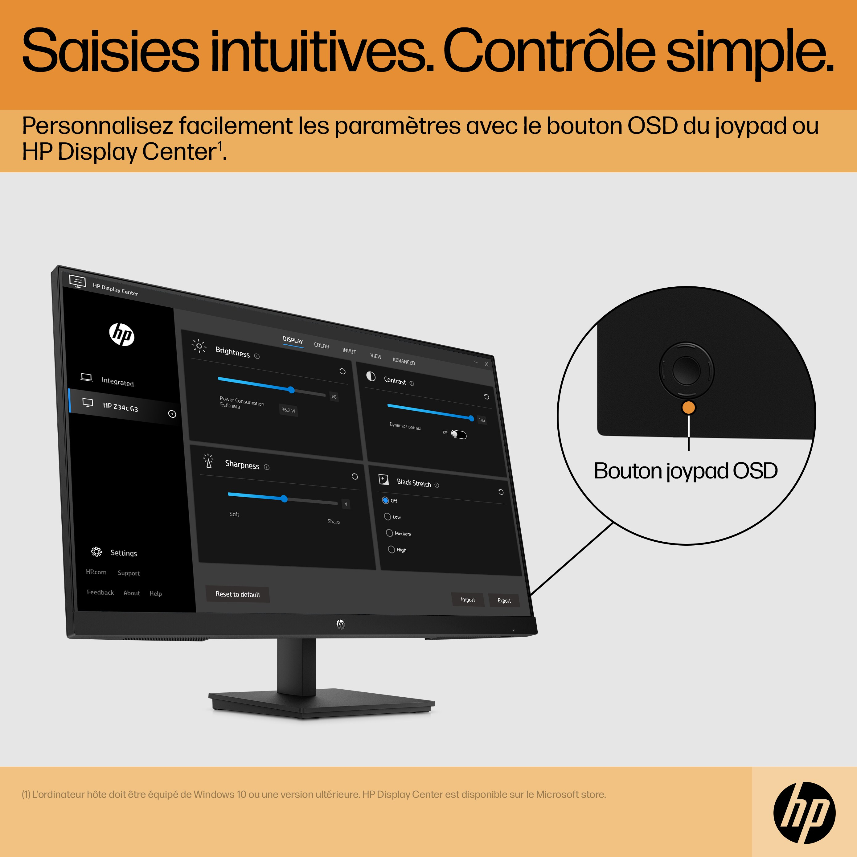 HP Monitor V27i G5 27" Full-HD (65P64AA)
