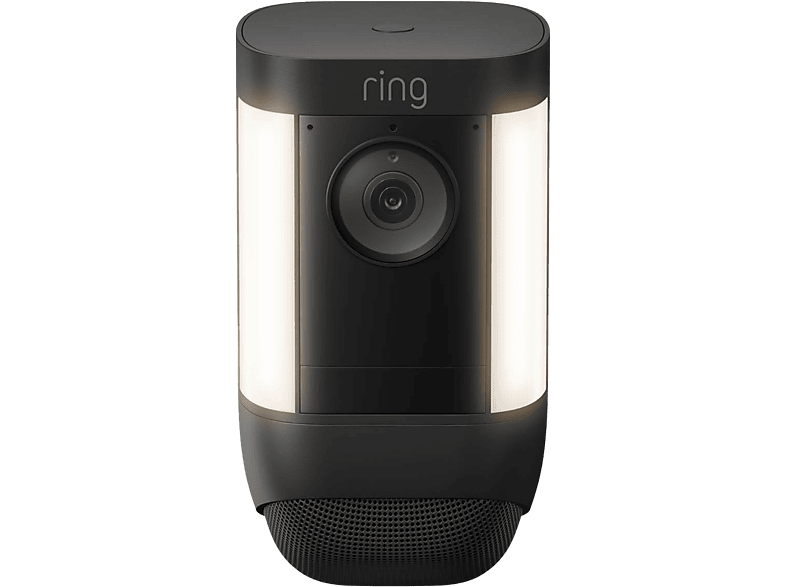 RING Caméra de surveillance Spotlight Cam Pro Wired Noir (8SC1S9-BEU3)