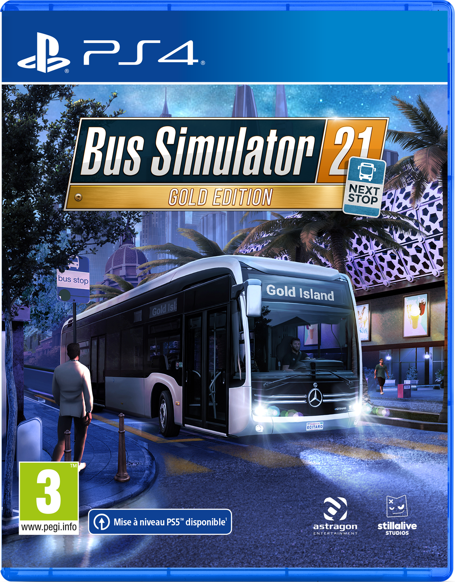 Bus Simulator 21 Next Stop Gold Edition FR PS4 PlayStation 4 Games