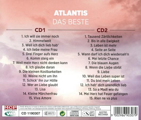 Atlantis | Atlantis - Das Beste-30 Lieder - (CD) Schlager & Volksmusik ...