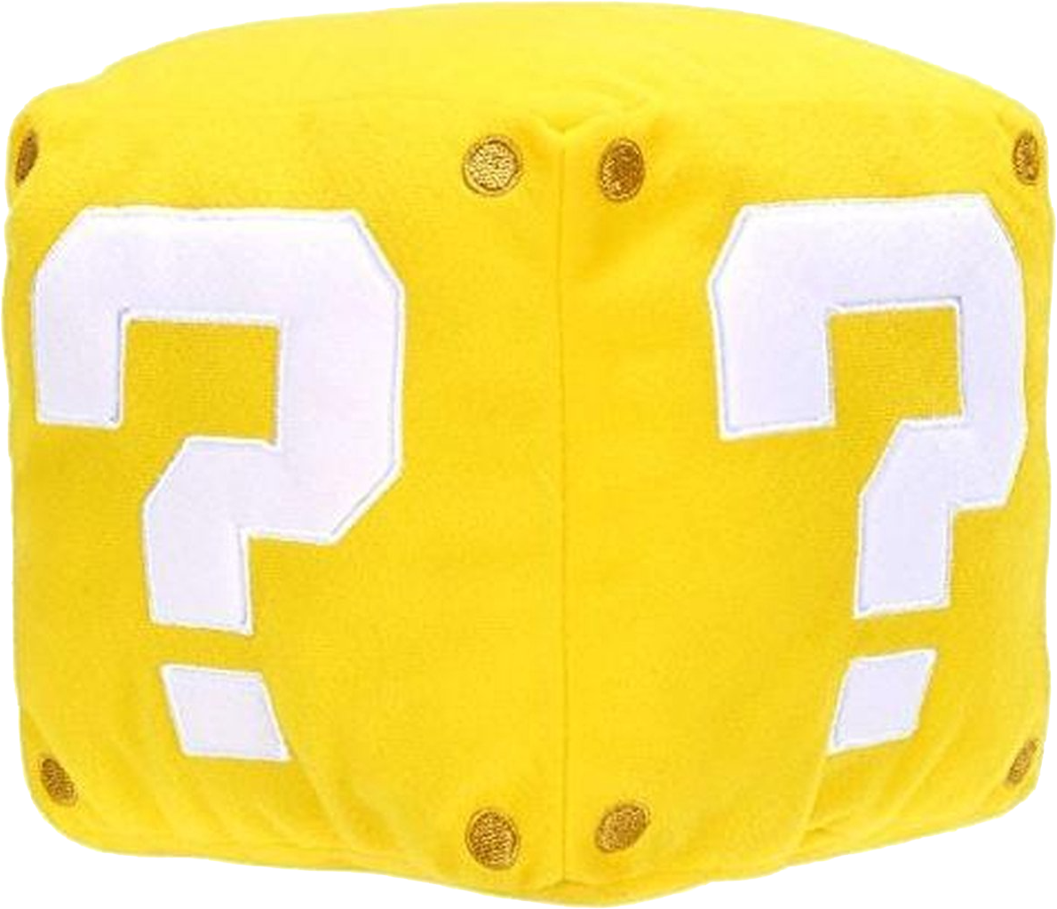 Plush Yellow Question Mark Block 20cm | MediaMarkt