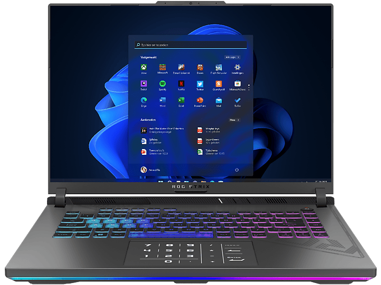 ASUS ROG Strix G16 G614JZ-N3012W | 16 inch 165Hz - Intel Core i7 - 16GB ...