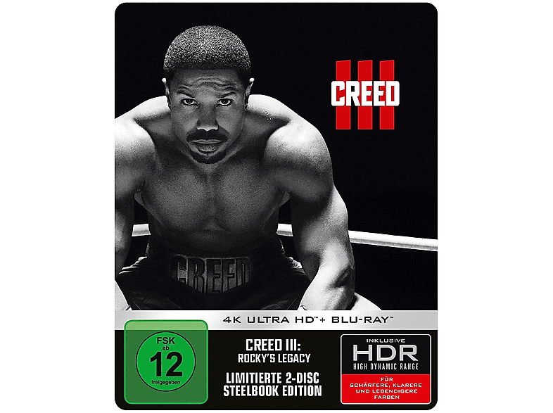 Creed 3: Rocky's Legacy 4K Blu-ray SteelBook | MediaMarkt