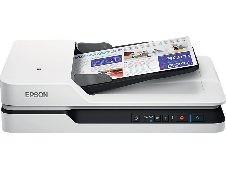 EPSON WorkForce DS-1660W Dokumenten Scanner , 1200 x 1200 dpi Scanner ...