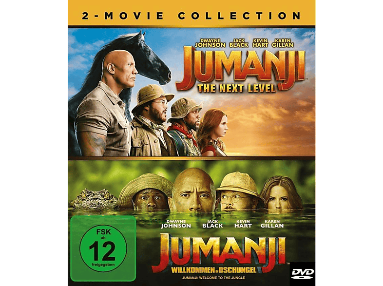 Jumanji: Willkommen im Dschungel & Jumanji : The Next Level (BD-2) DVD online kaufen | MediaMarkt