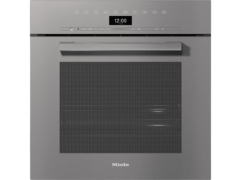 MIELE DGC 7460 HC Pro, Dampfbackofen (67 l, Graphitgrau, 595 mm breit ...