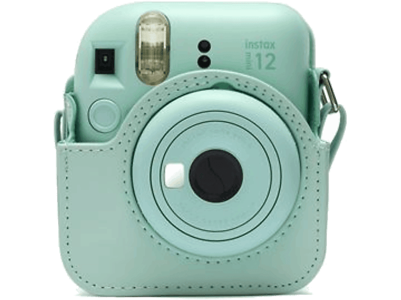 Funda cámara | FujiFilm Funda Mini 12, Bandolera, Verde