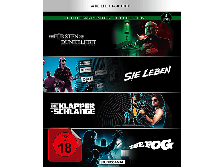 John Carpenter Collection [4K Ultra HD Blu-ray] | MediaMarkt