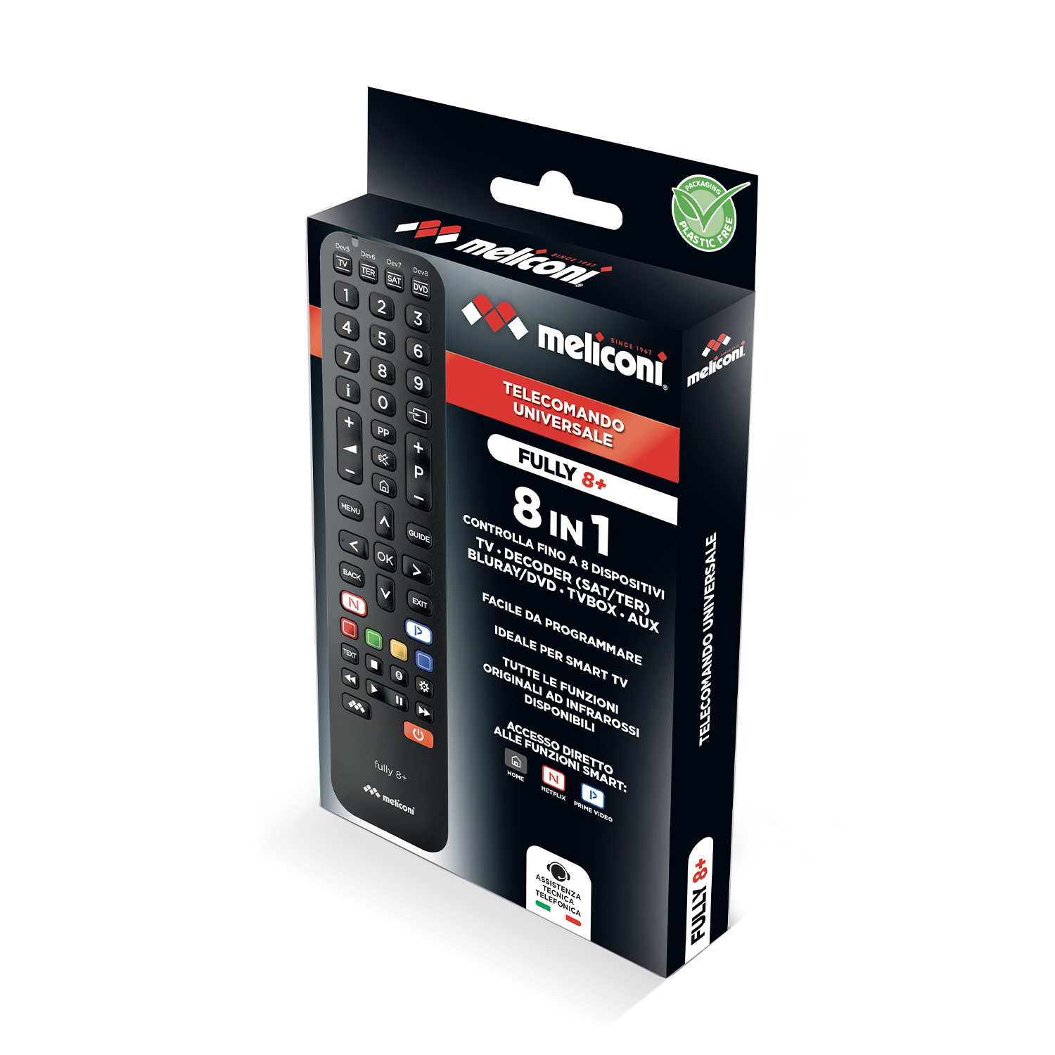 TELECOMANDO MELICONI FULLY 8+ | MediaWorld.it