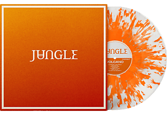 Jungle - Volcano (Heavy Splatter Transparent & Orange Coloured Vinyl ...
