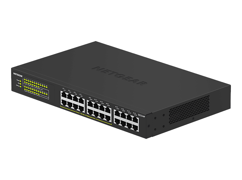 NETGEAR GS324P-100EUS | Switch (Schwarz) | MediaMarkt