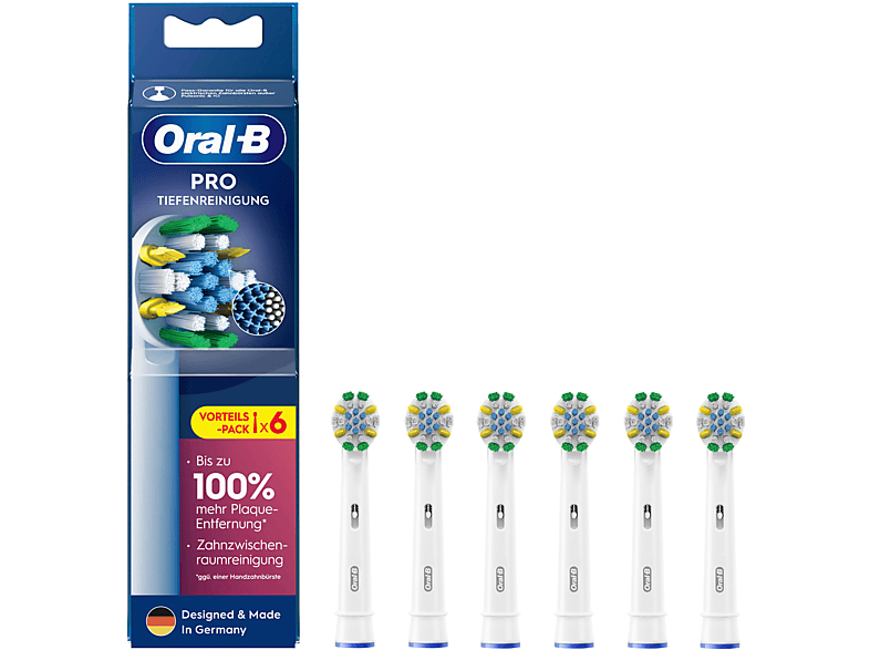 ORAL-B Aufsteckbürsten Pro Tiefenreinigung 6er Aufsteckbürsten online kaufen | MediaMarkt