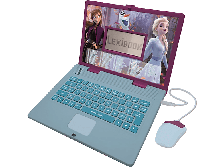 LEXIBOOK Jégvarázs magyar és angol nyelvű oktató laptop gyerekeknek ...