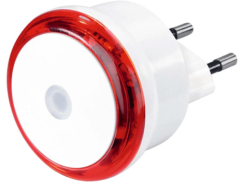 HAMA Veilleuse LED Basic sur prise avec capteur crépusculaire Rouge ...