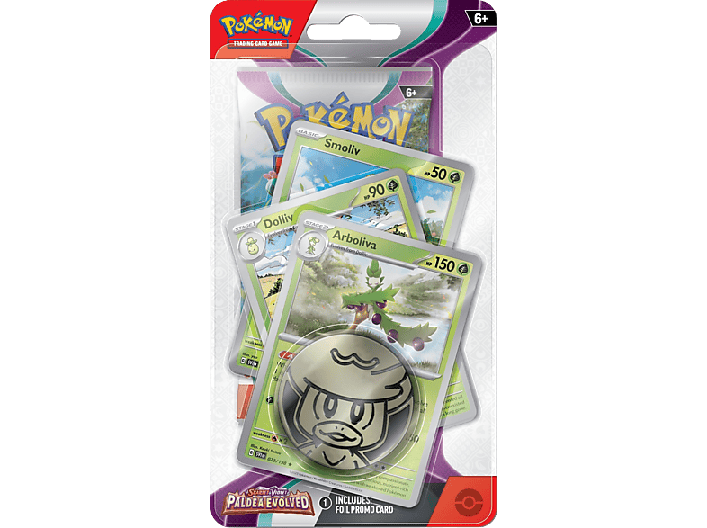 POKEMON (UE) Pokémon TCG: Paldea Evolved Premium Checklane Blister ...