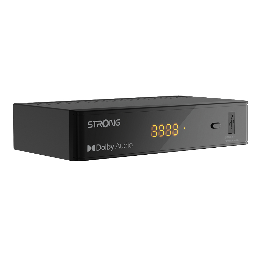 STRONG SRT 7015 Satellitenreceiver (DVB-S, DVB-S2, Schwarz ...