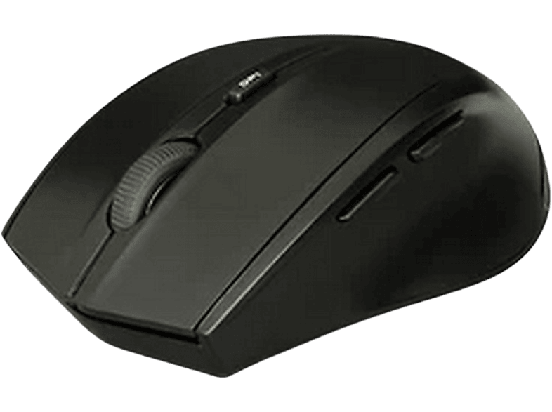 QWARE Draadloze muis Bolton Zwart (QW PCM-130BL) | MediaMarkt