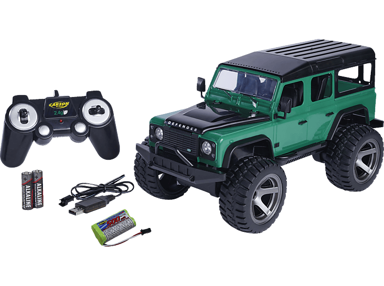CARSON 1:12 Land Rover Defend.2.4G 100%RTR grün R/C Spielzeugauto ...