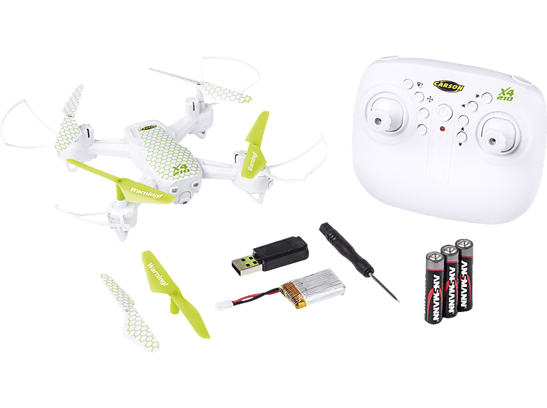 CARSON X4 Quadcopter 210 2.4G 100% RTF R/C Spielzeugdrohne, Mehrfarbig ...