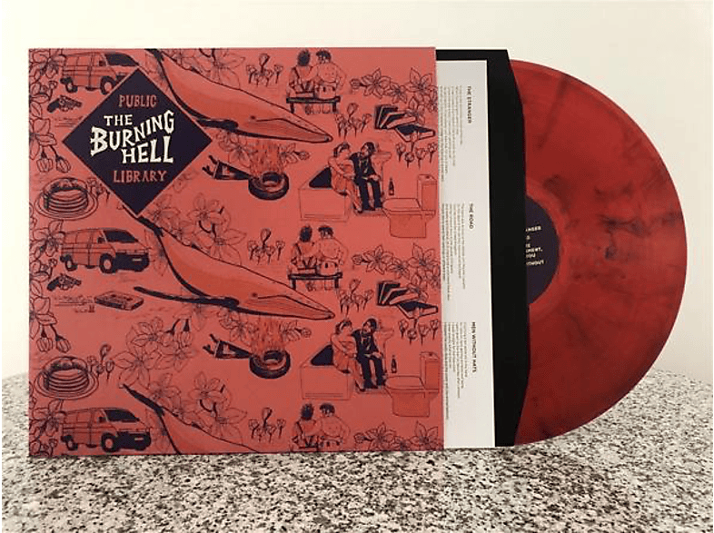 The Burning Hell | PUBLIC LIBRARY (Ltd.Marbled Red Vinyl) - (Vinyl) The Burning Hell auf Vinyl ...