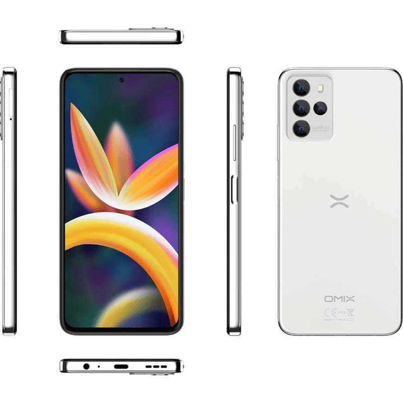 OMIX X700 256 GB Akıllı Telefon Beyaz Fiyat & Özellik | MediaMarkt