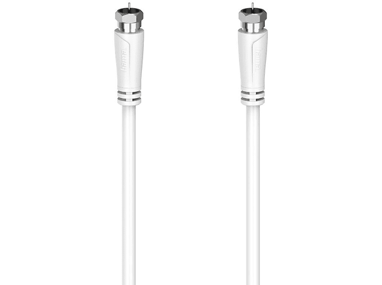 Kabel antenowy HAMA 90dB wtyk F | wtyk F 3m | MediaMarkt
