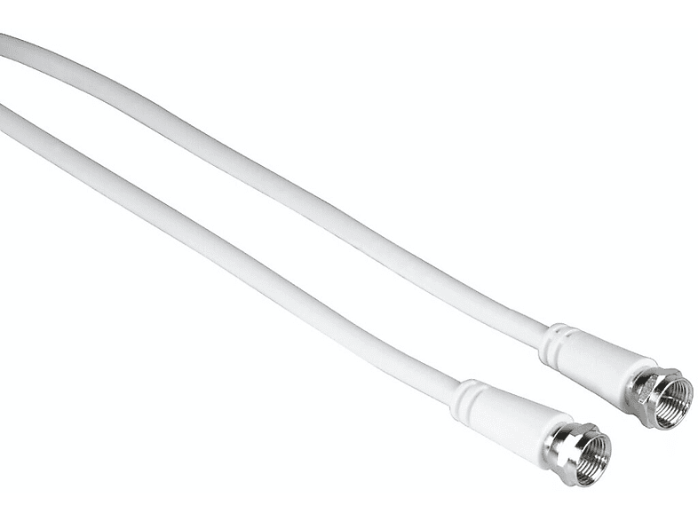 Kabel antenowy HAMA 75dB wtyk F | wtyk F 1.5m | MediaMarkt