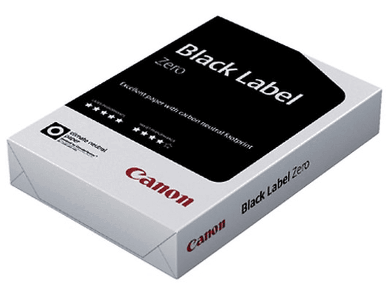 CANON Black Label Zero FSC Druckerpapier A4 500 Blätter | MediaMarkt