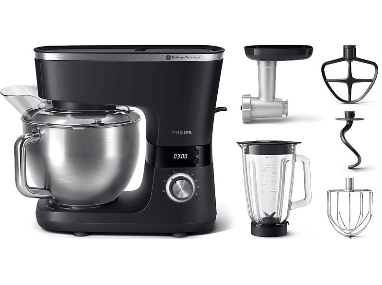 PHILIPS HR7962/21 7000 ProKnead konyhai robotgép turmix és húsdaráló ...