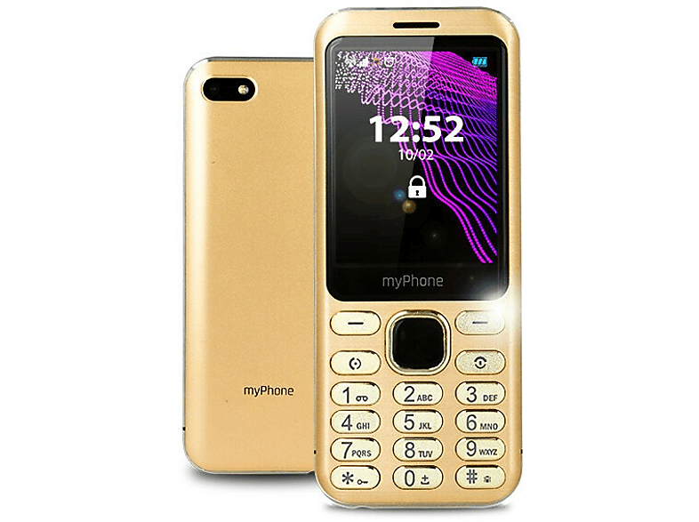 Telefon komórkowy MYPHONE Maestro Złoty | MediaMarkt