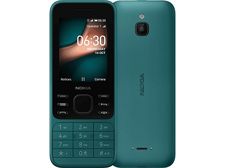 Telefon komórkowy NOKIA 6300 4G TA-1286 DS PL Niebieski (Cyan ...