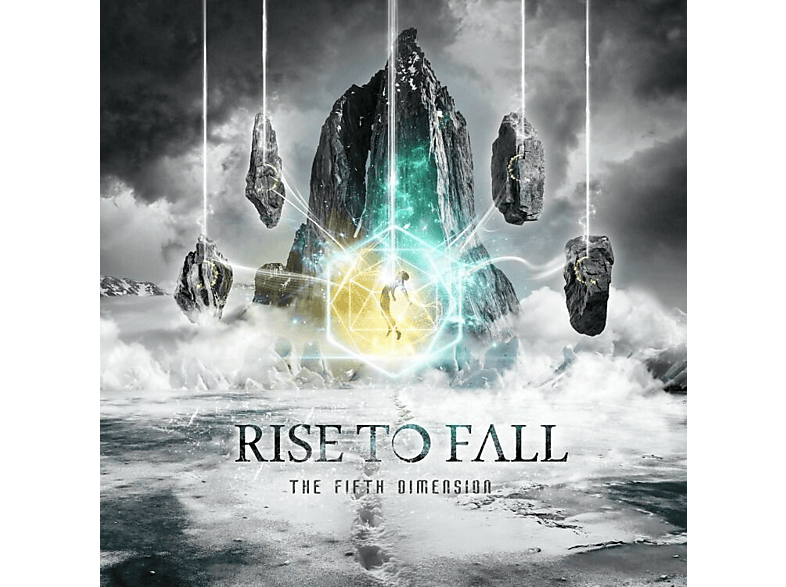 Rise To Fall | The Fifth Dimension (Black/White Marbled) - (Vinyl ...