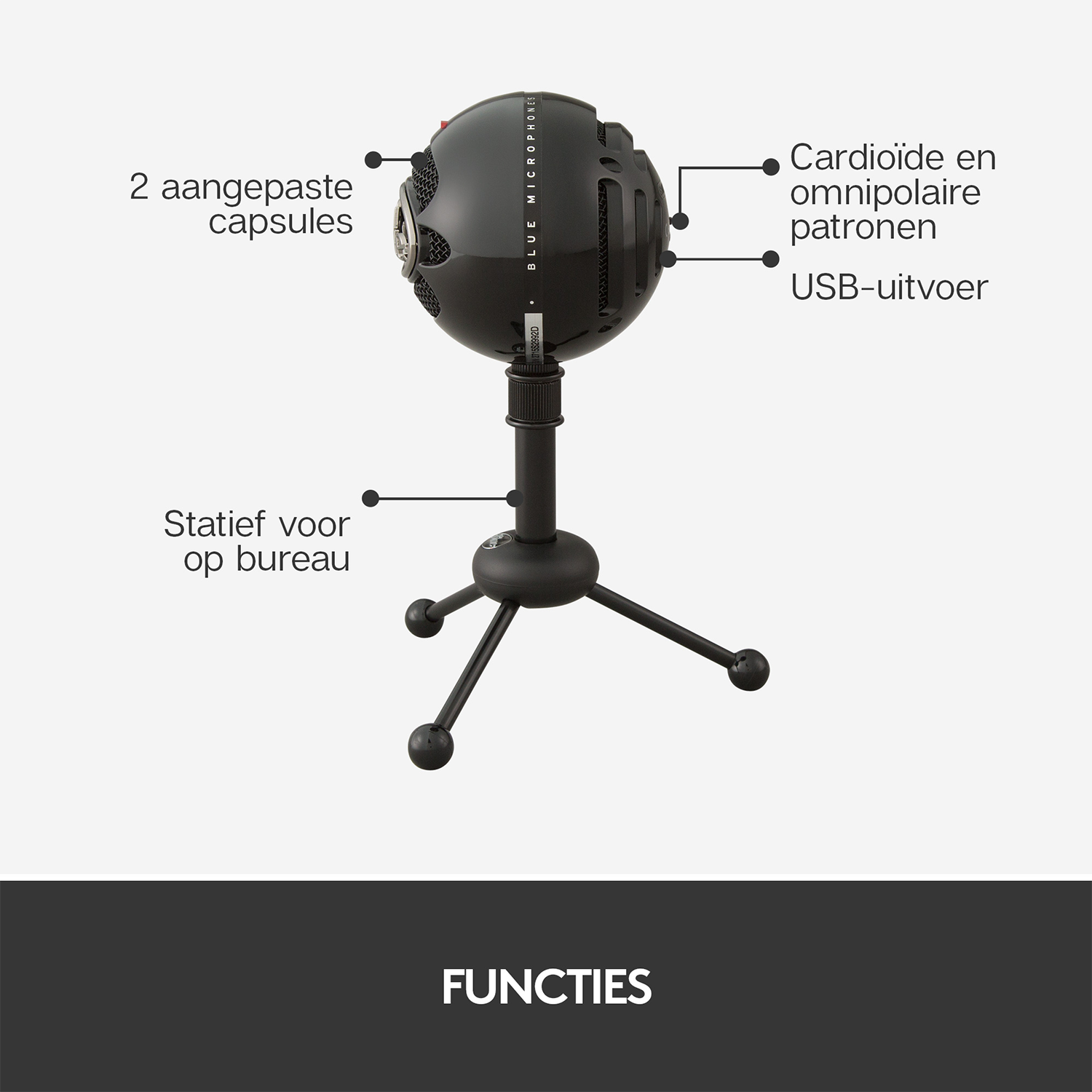 LOGITECH Blue Snowball Black kopen? | MediaMarkt