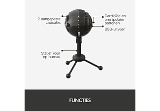 LOGITECH Blue Snowball Black kopen? | MediaMarkt