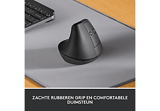 LOGITECH Lift Verticale Ergonomische Muis Zwart kopen? | MediaMarkt