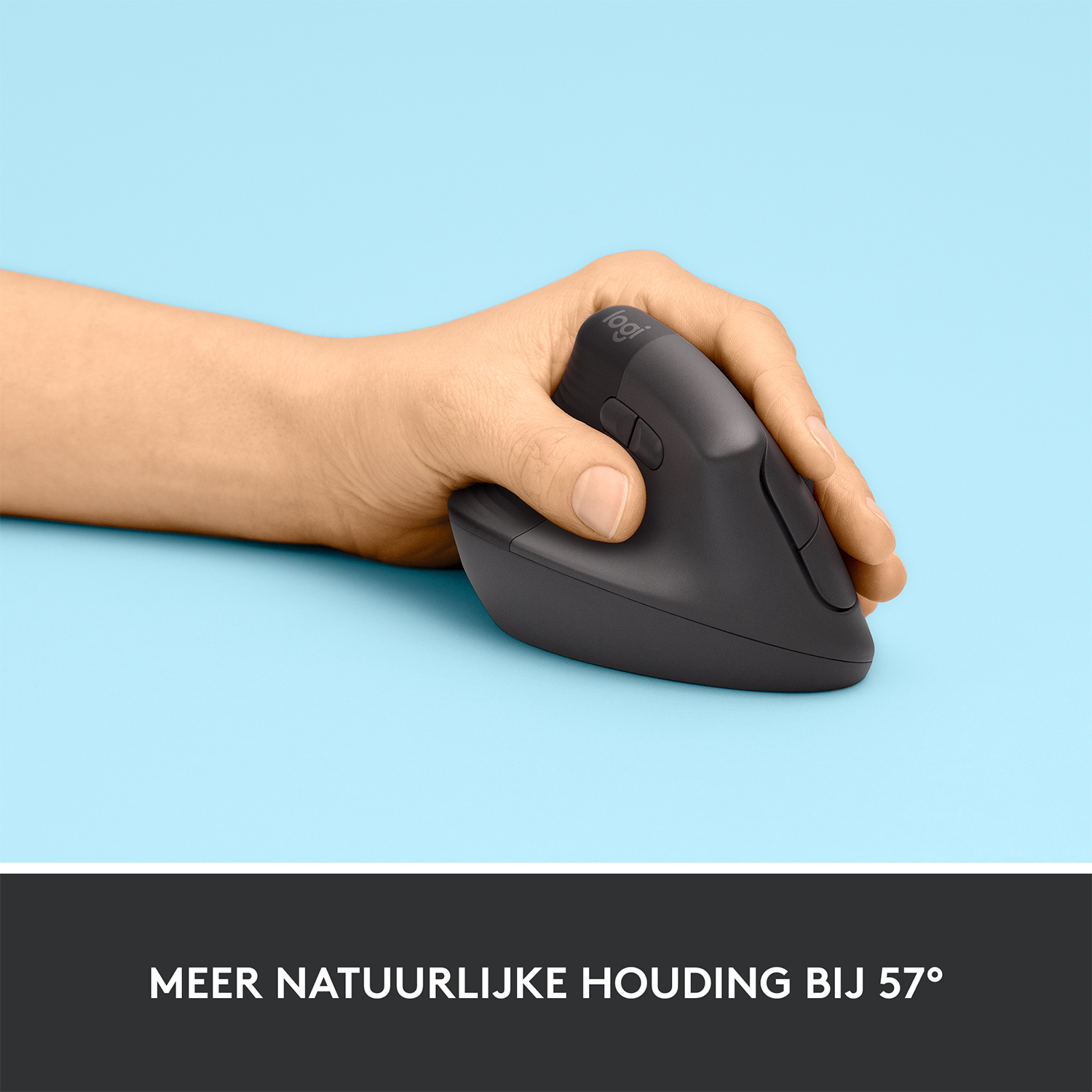 LOGITECH Lift Linkshandige Verticale Ergonomische Muis Zwart Muis Zwart ...