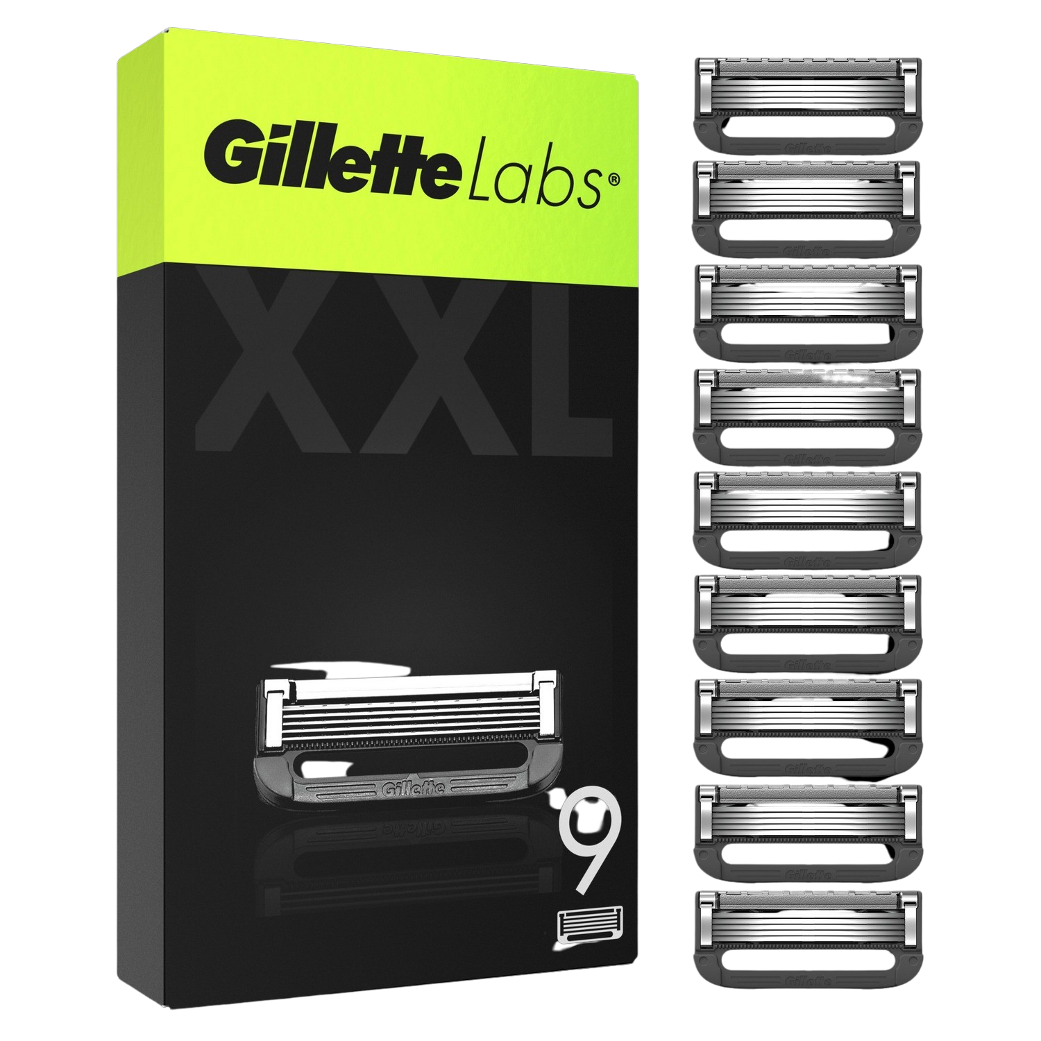 GILLETTE GILLETTELABS navulmesjes 9st | MediaMarkt