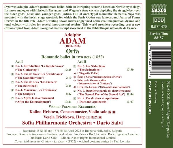 Hristova/Salvi/Sofia Philharmonic Orchestra | Orfa - (CD) Hristova/Salvi/Sofia Philharmonic ...