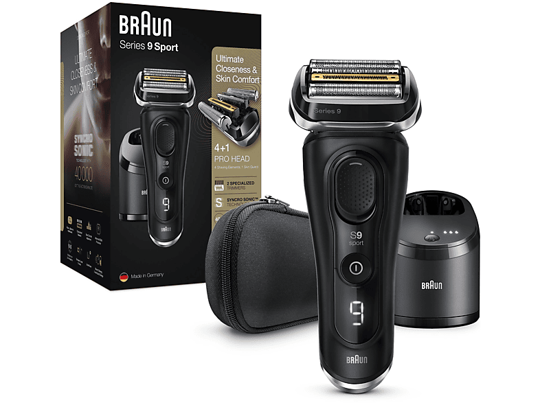 BRAUN Series 9 | 9352cc Sport Elektrischer Herrenrasierer (Akkubetrieb ...