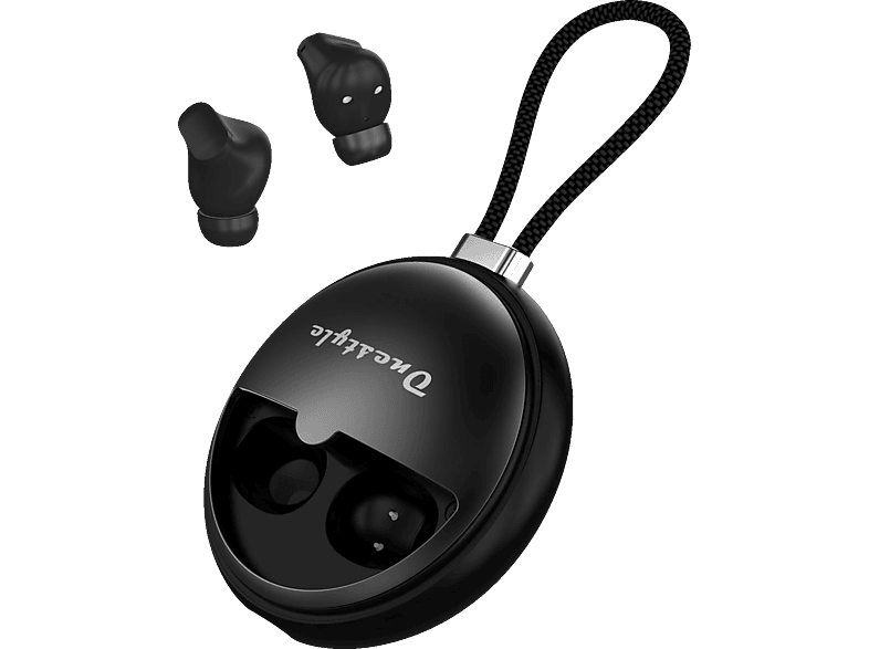 CORN TECHNOLOGY TWS-TWIN, In-ear Kopfhörer Bluetooth Black Kopfhörer in ...
