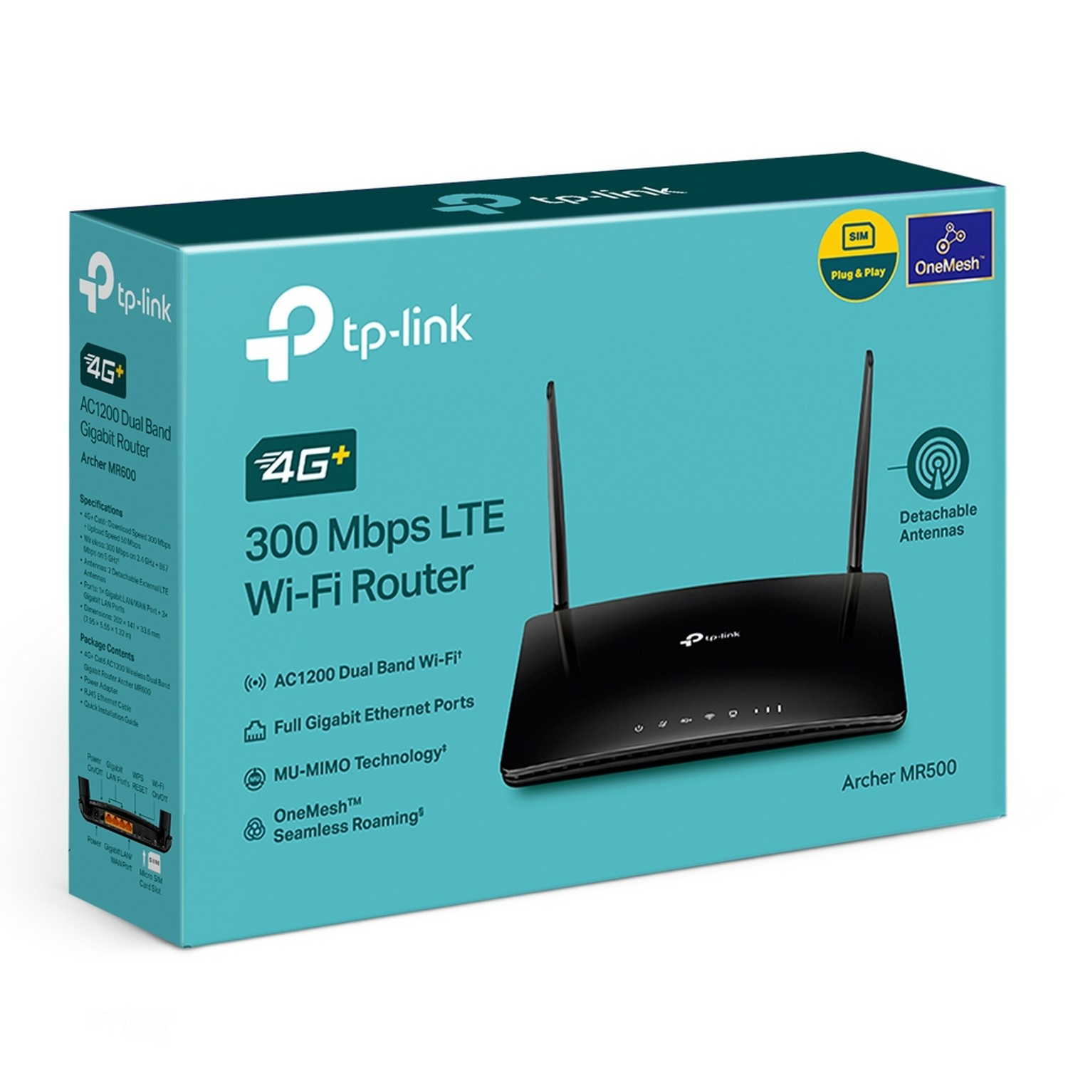 TP-LINK Routeur Wifi 4G+ Cat6 AC1200 (ARCHER MR 500) | MediaMarkt