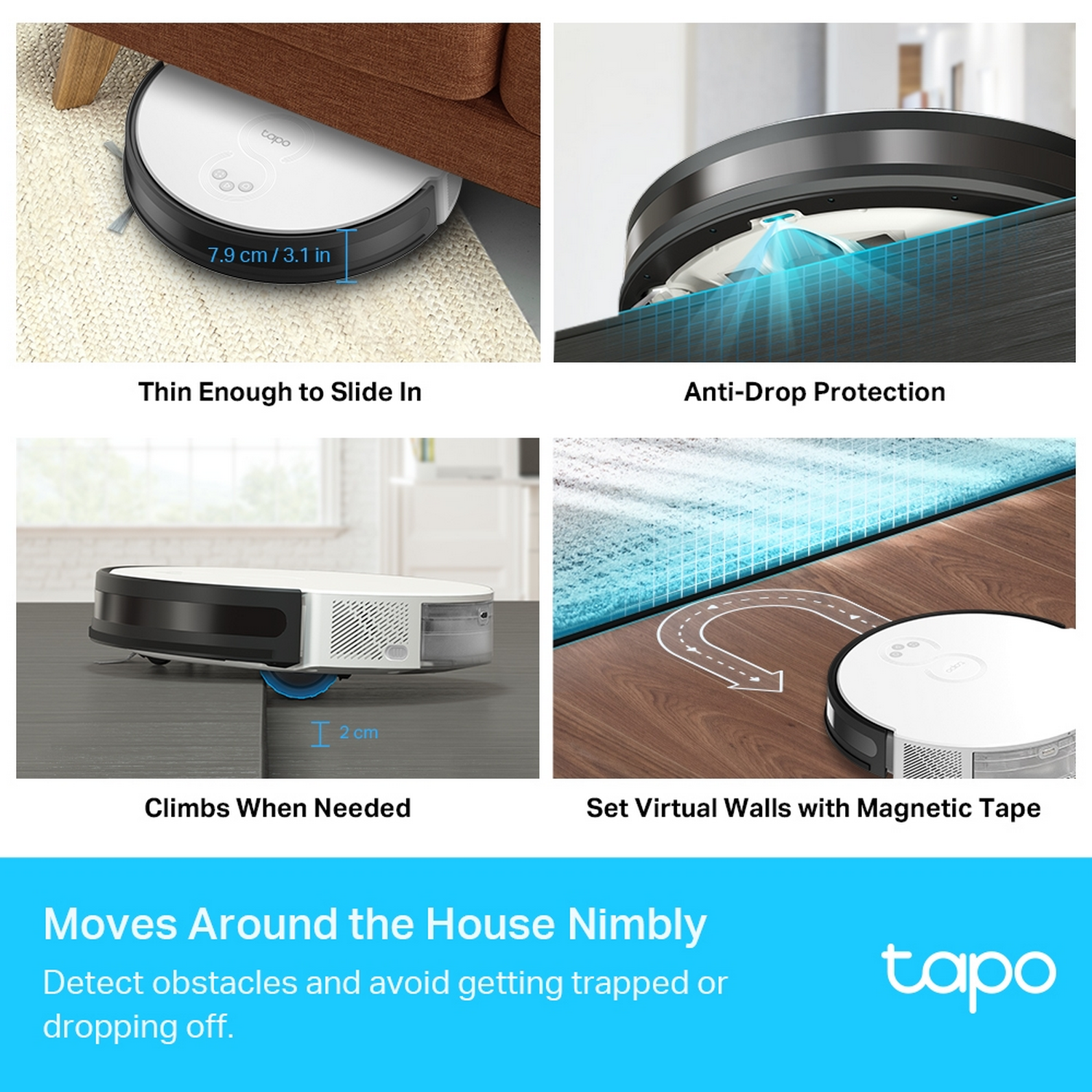 TAPO RV10 Plus Robotstofzuiger + Dock kopen? | MediaMarkt