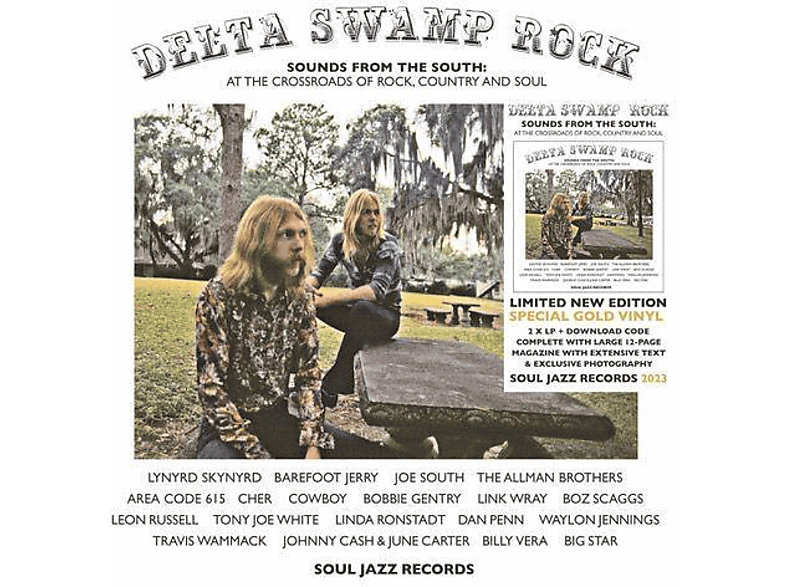 VARIOUS | Delta Swamp Rock - Ltd Gold Colored Edition - (Vinyl) | SATURN