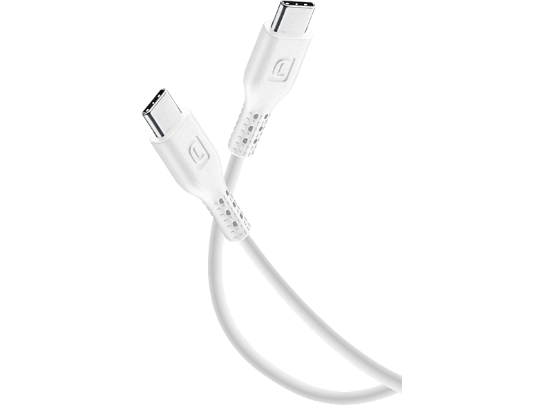 CELLULAR LINE Power Cable USB-C auf USB-C, Datenkabel/Ladekabel, 2 m ...