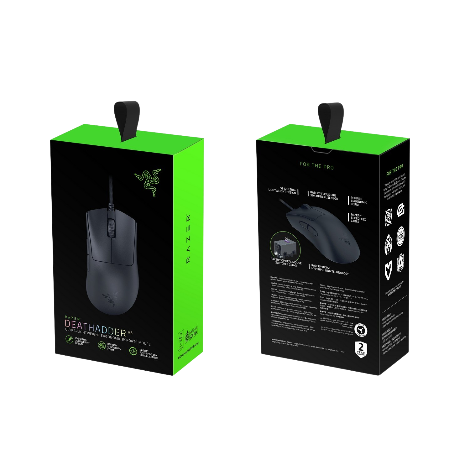 RAZER DeathAdder V3 Gaming Muis | MediaMarkt